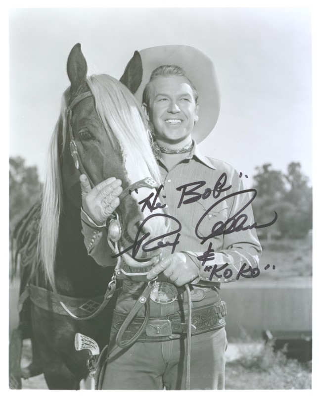 Rex Allen autograph, SKU 0001369221