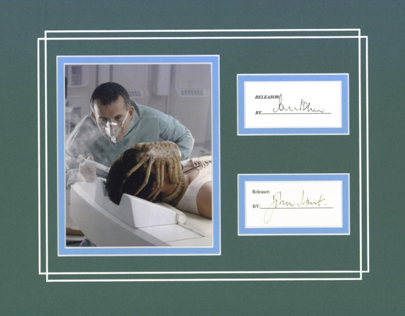 Alien autograph, SKU 0001380359